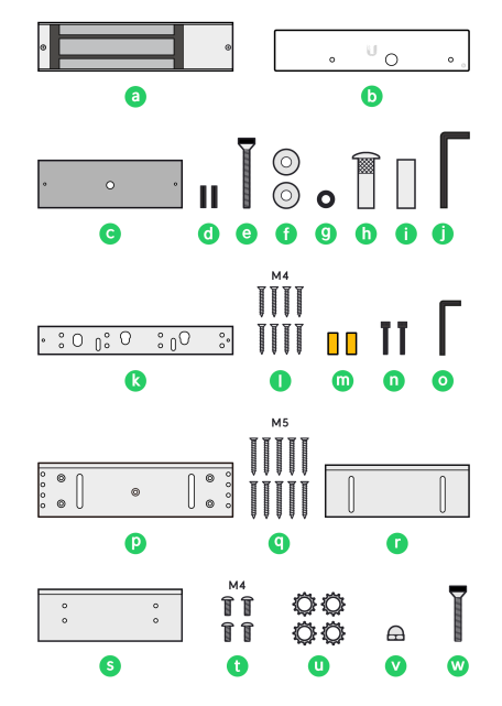 Shop UniFi Access Magnetic Lock | Up 540kg Online | UBWH Australia