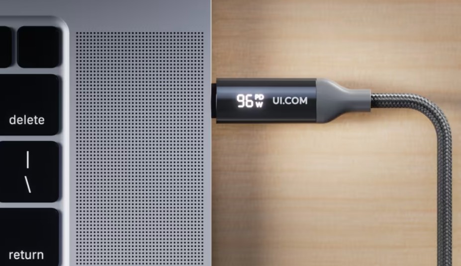 Shop USB-C Cable | Charge Display | 2 m | Black Online | UBWH Australia