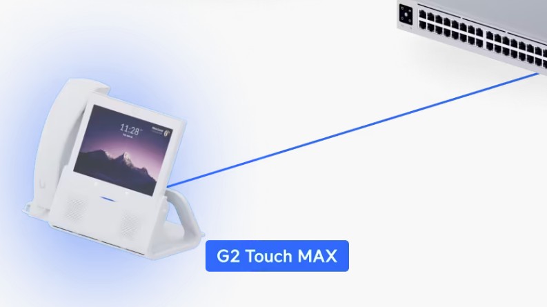 Shop UniFi Talk G2 Touch Max Phone | White Online | UBWH Australia